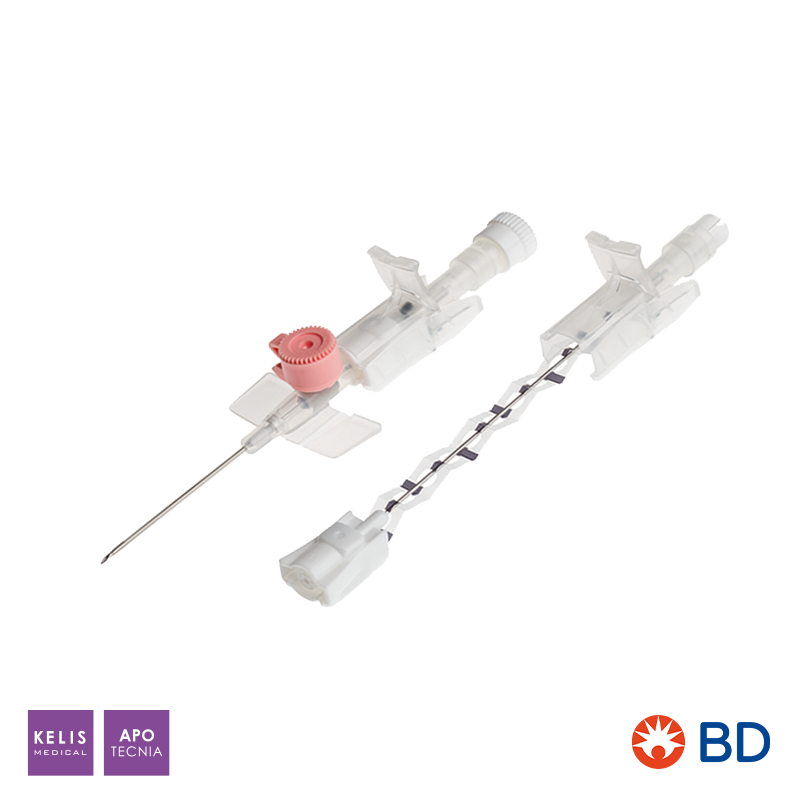 Cathéter Venflon Prosafety - Sécurisé - Avec ailettes | BD | Kelis Medical